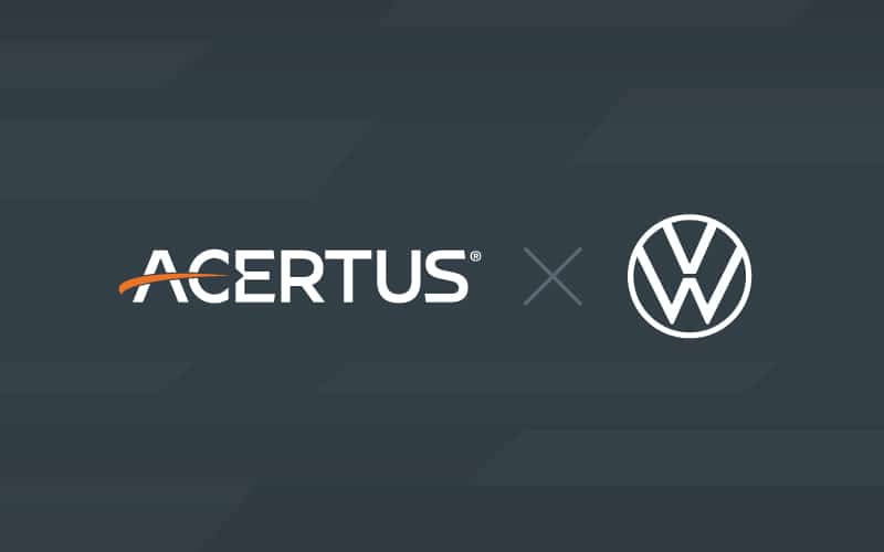 Volkswagen Selects ACERTUS as Logistics Partner to Deliver Greater ...